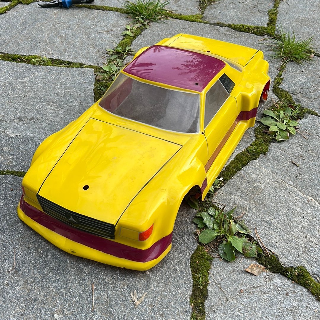 Kaross till radiostyrd bil. Vintage Carlsson RC.. | Köp på Tradera ...