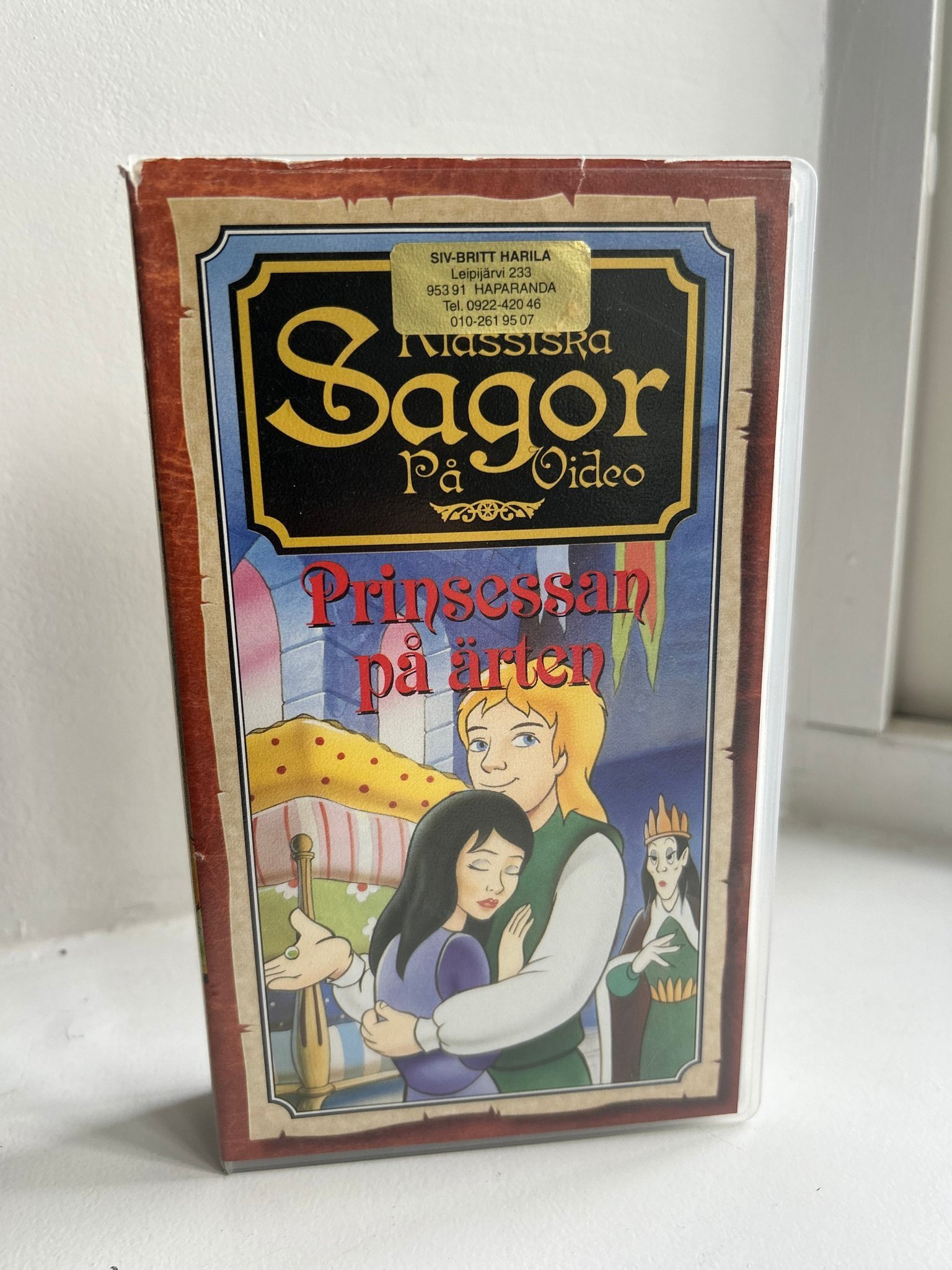 Klassiska Sagor På Video: Prinsessan på ärten VHS | Köp på Tradera (698383383)