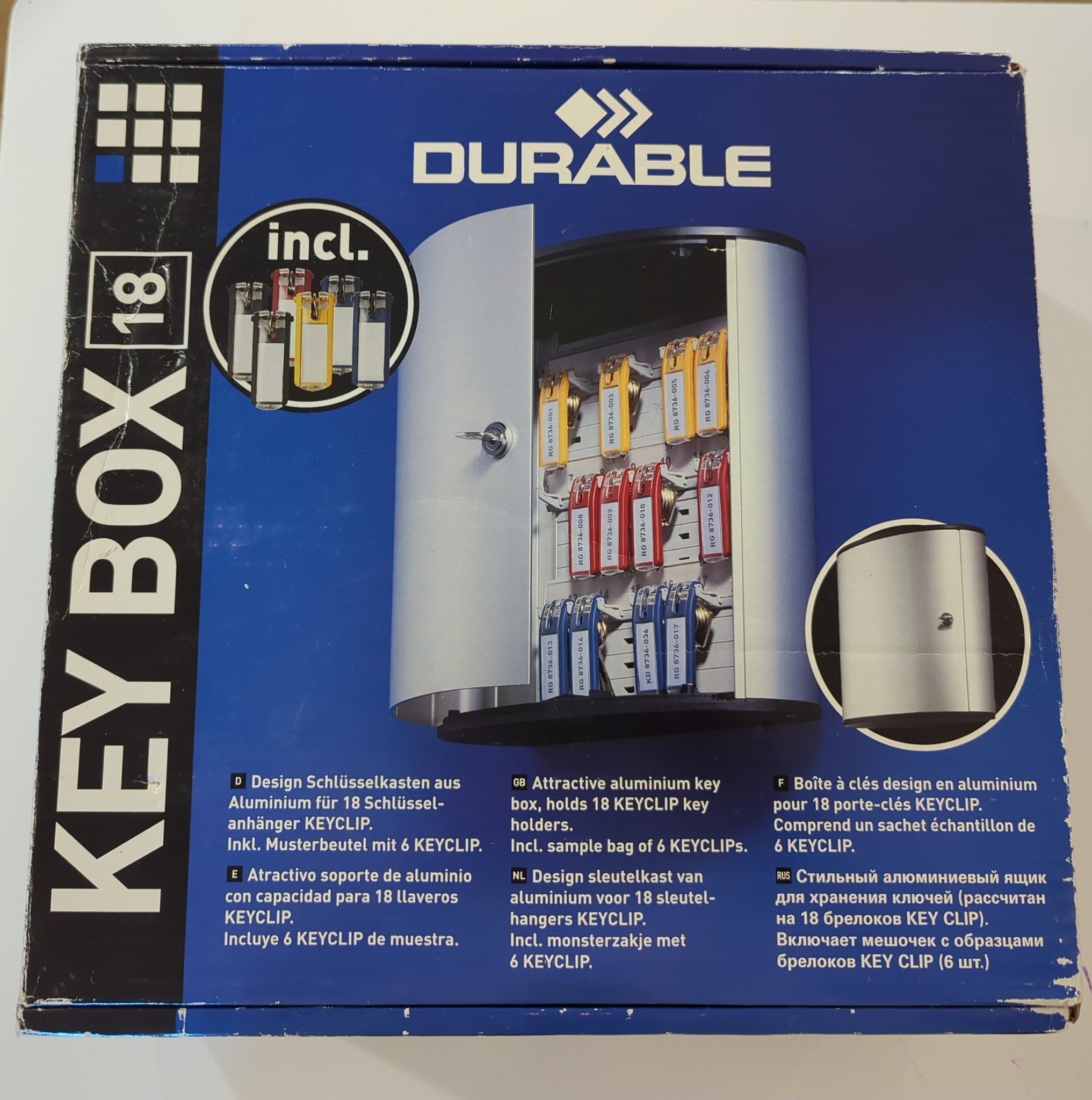 Durable Nyckelskåp 18 helt nytt i kartong! | Köp på Tradera (711990858)