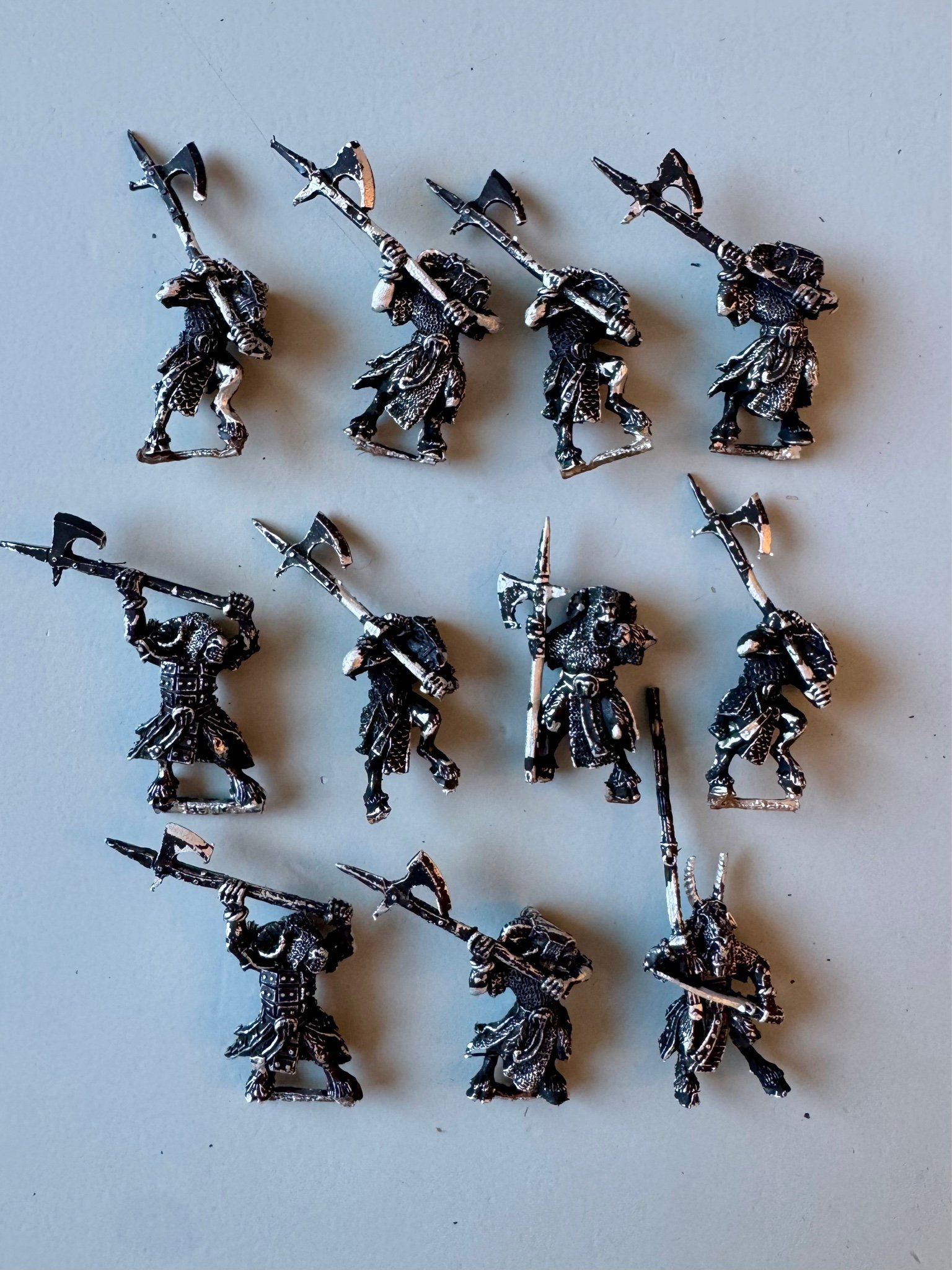 11 Bestigors i metall för Beastmen / Beasts of .. | Köp på Tradera ...