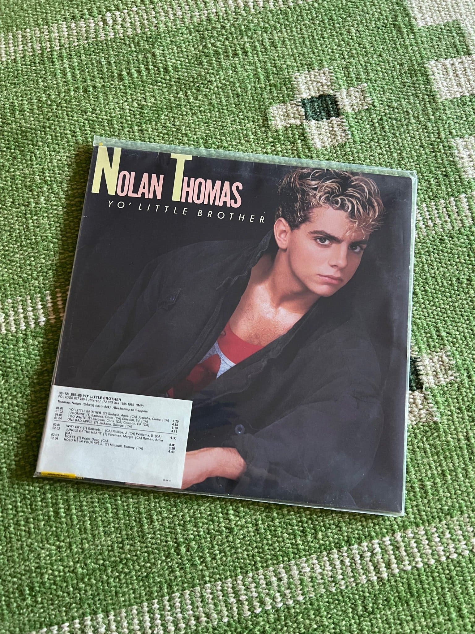 Nolan Thomas – Yo’ Little Brother (LP, Polydor .. | Köp på Tradera ...