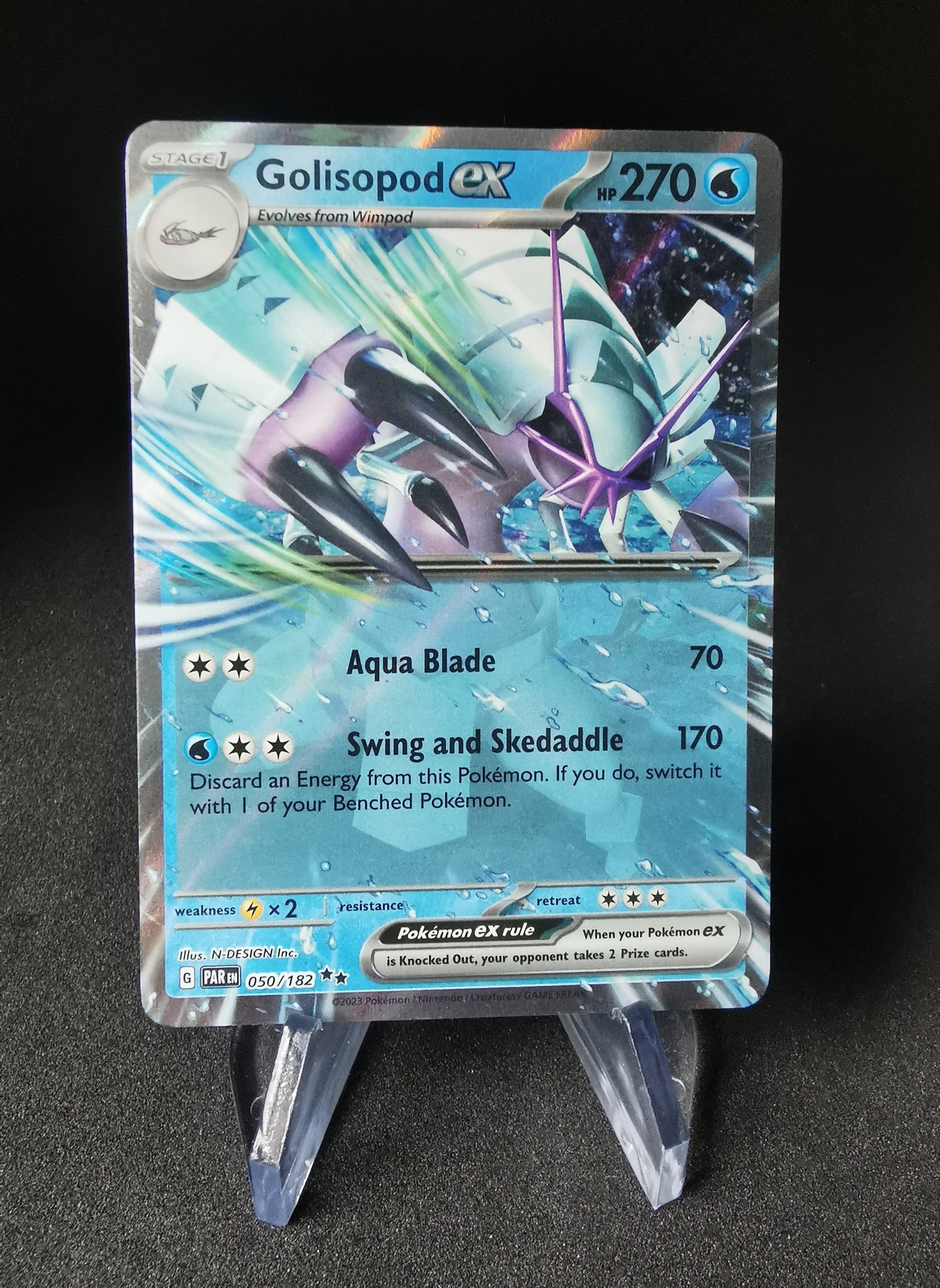 Golisopod EX - 050/182 - Paradox Rift - Double .. | Köp på Tradera ...