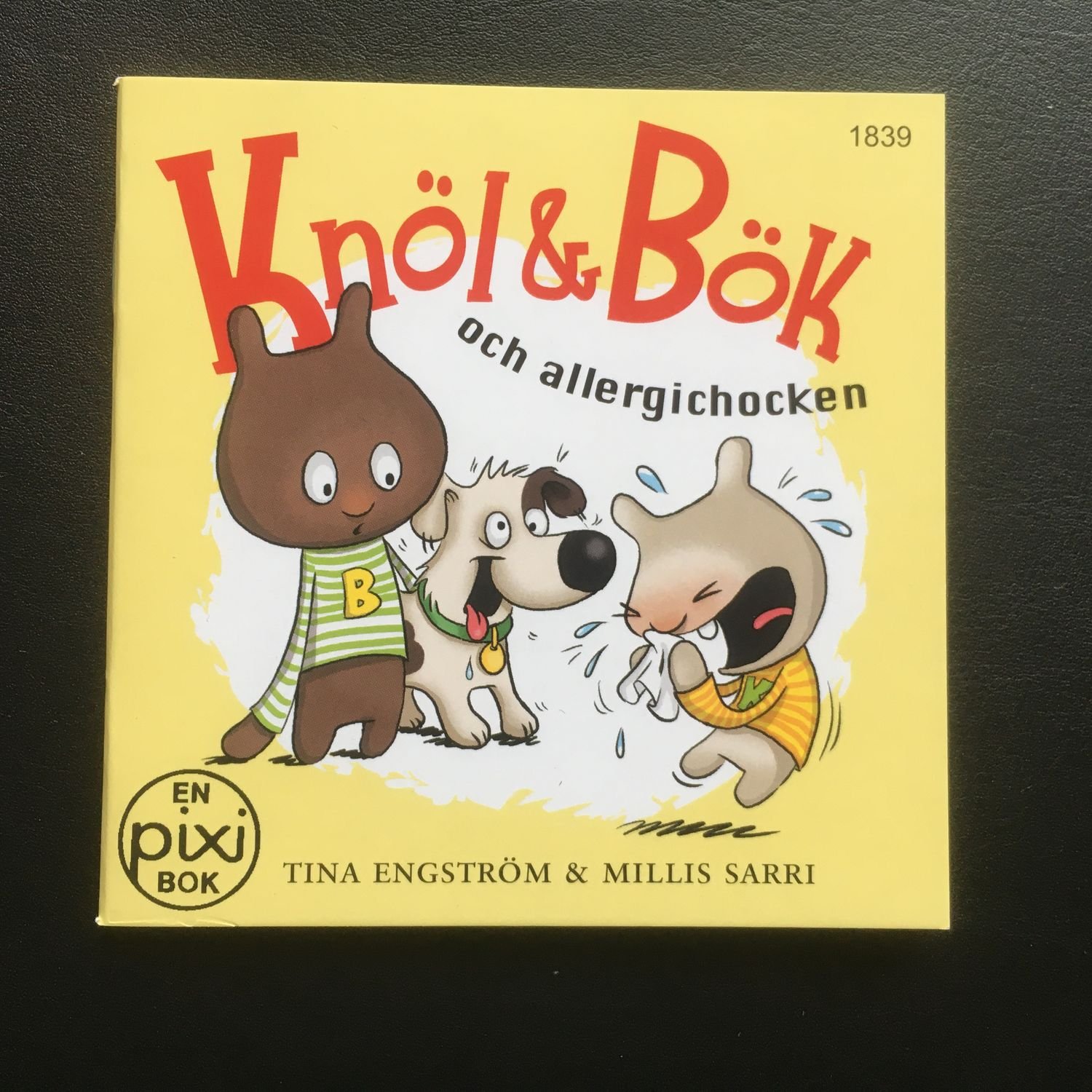 Pixi bok 1839 - Knöl & Bök och allergichocken | Köp på Tradera (650209903)