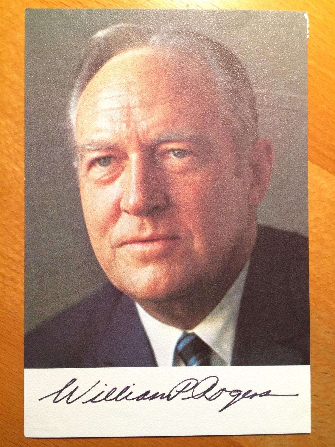 William P. Rodgers - USA Utrikesminister 1969-1.. | Köp på Tradera ...