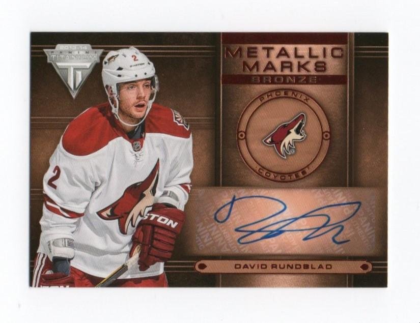 13-14 Panini Titanium Metallic Marks Bronze Dav.. | Köp på Tradera ...
