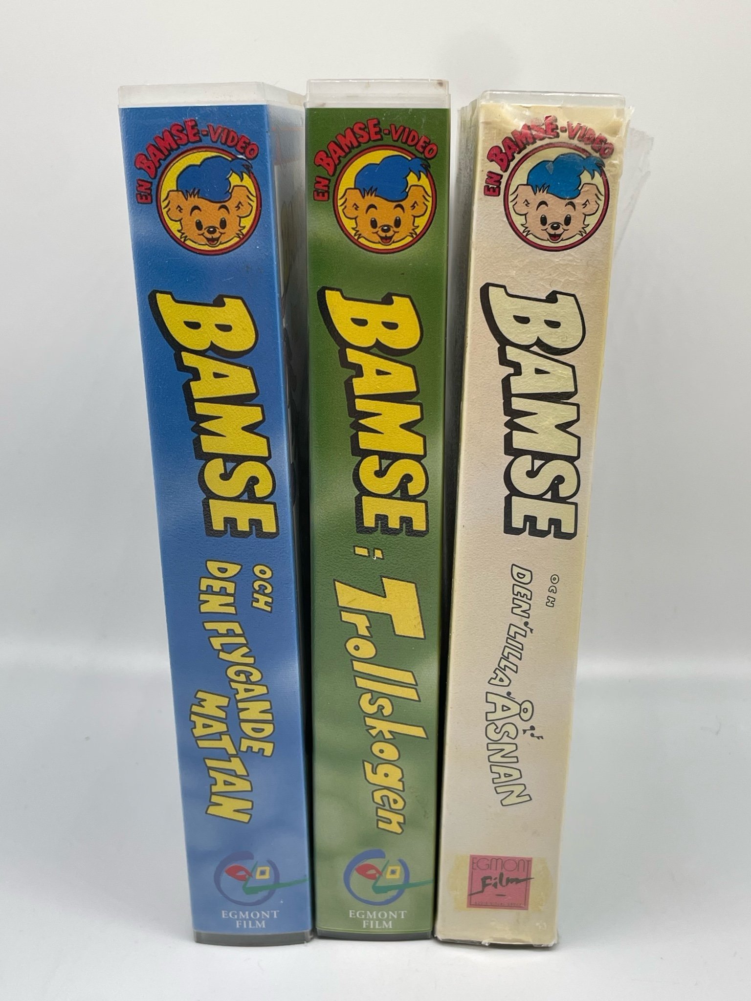 Bamse VHS-kassetter - 3 st | Köp på Tradera (638268389)