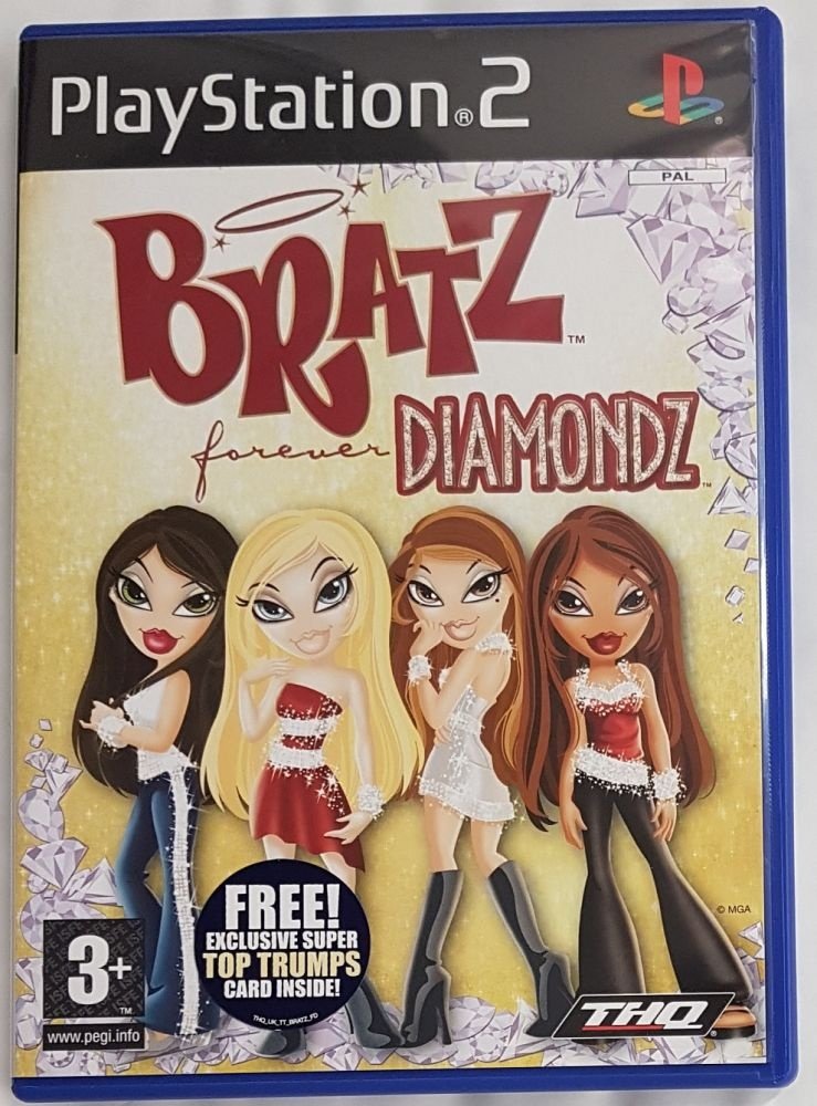 PS2 Bratz Forever Diamondz | Köp från nostalgibutiken på Tradera ...