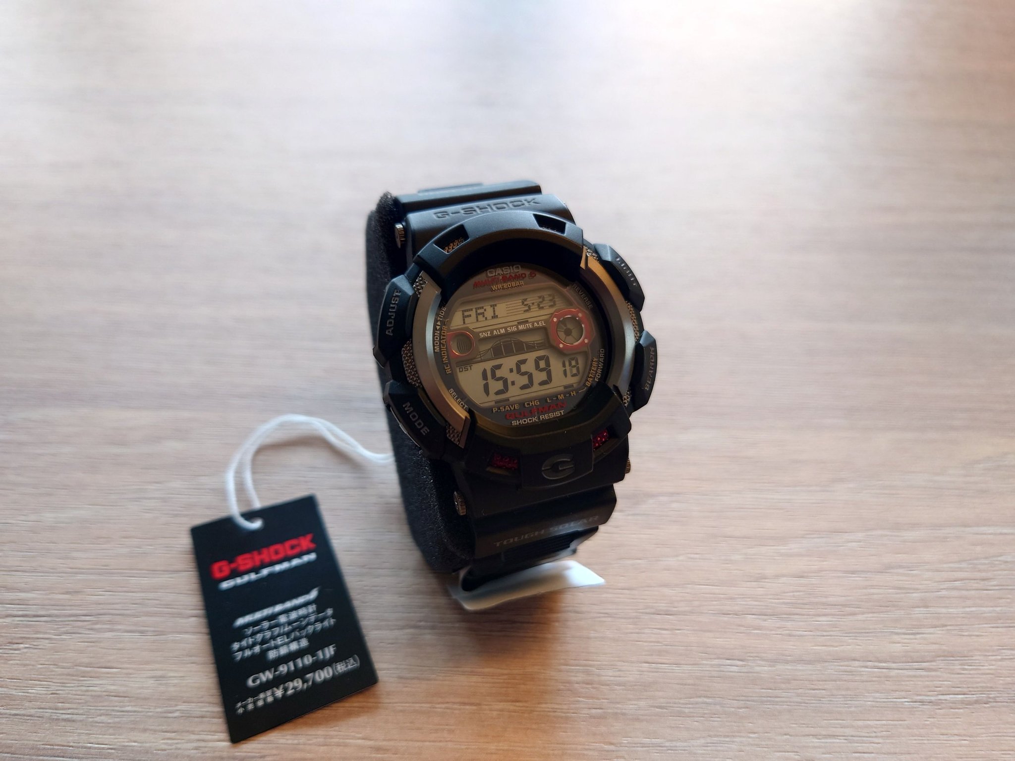 Casio G-Shock GW-9110-1JF Gulfman Tough Solar | Köp på Tradera (701142213)