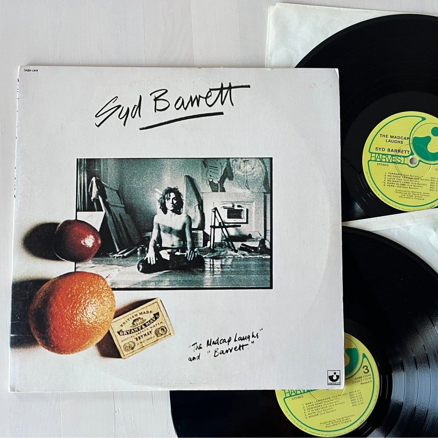 SYD BARRETT, The Madcap Laughs and Barret, Dubb.. | Köp på Tradera ...