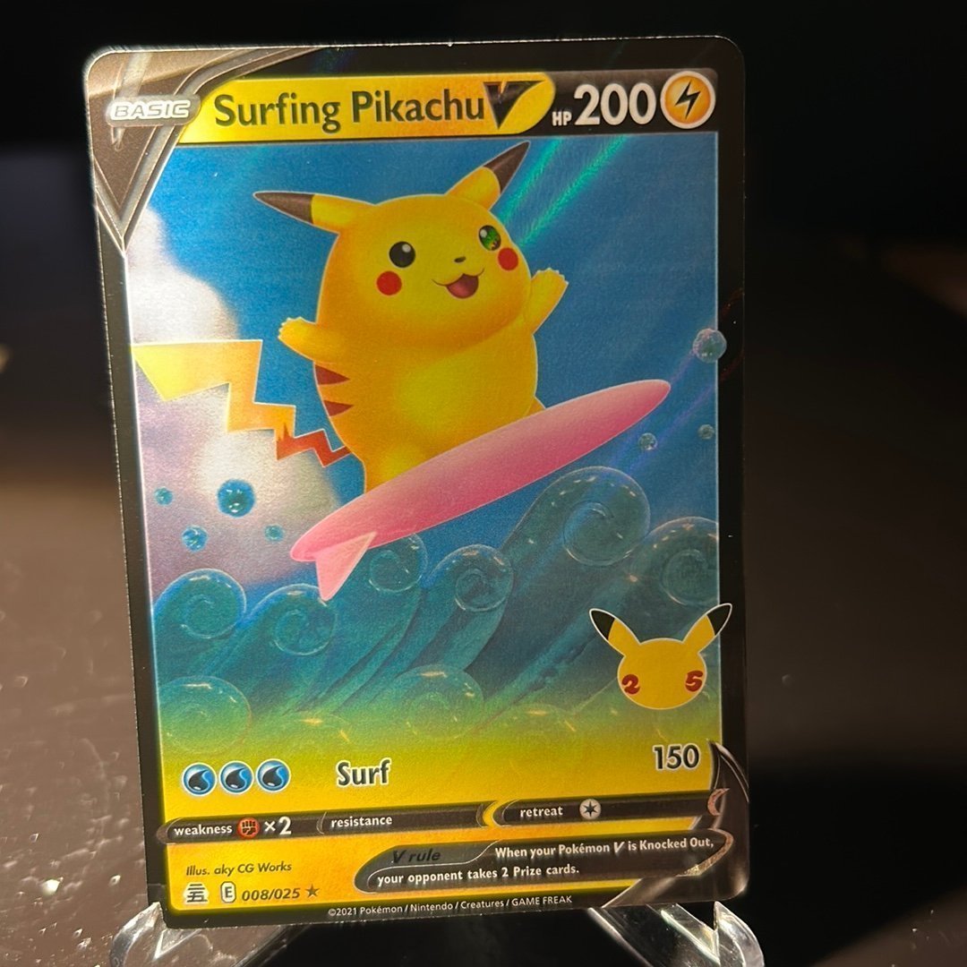 Surfing Pikachu V | Köp på Tradera (713110333)