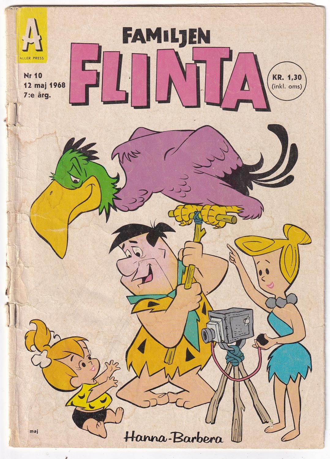 Familjen Flinta 1968-10 | Köp på Tradera (539742723)