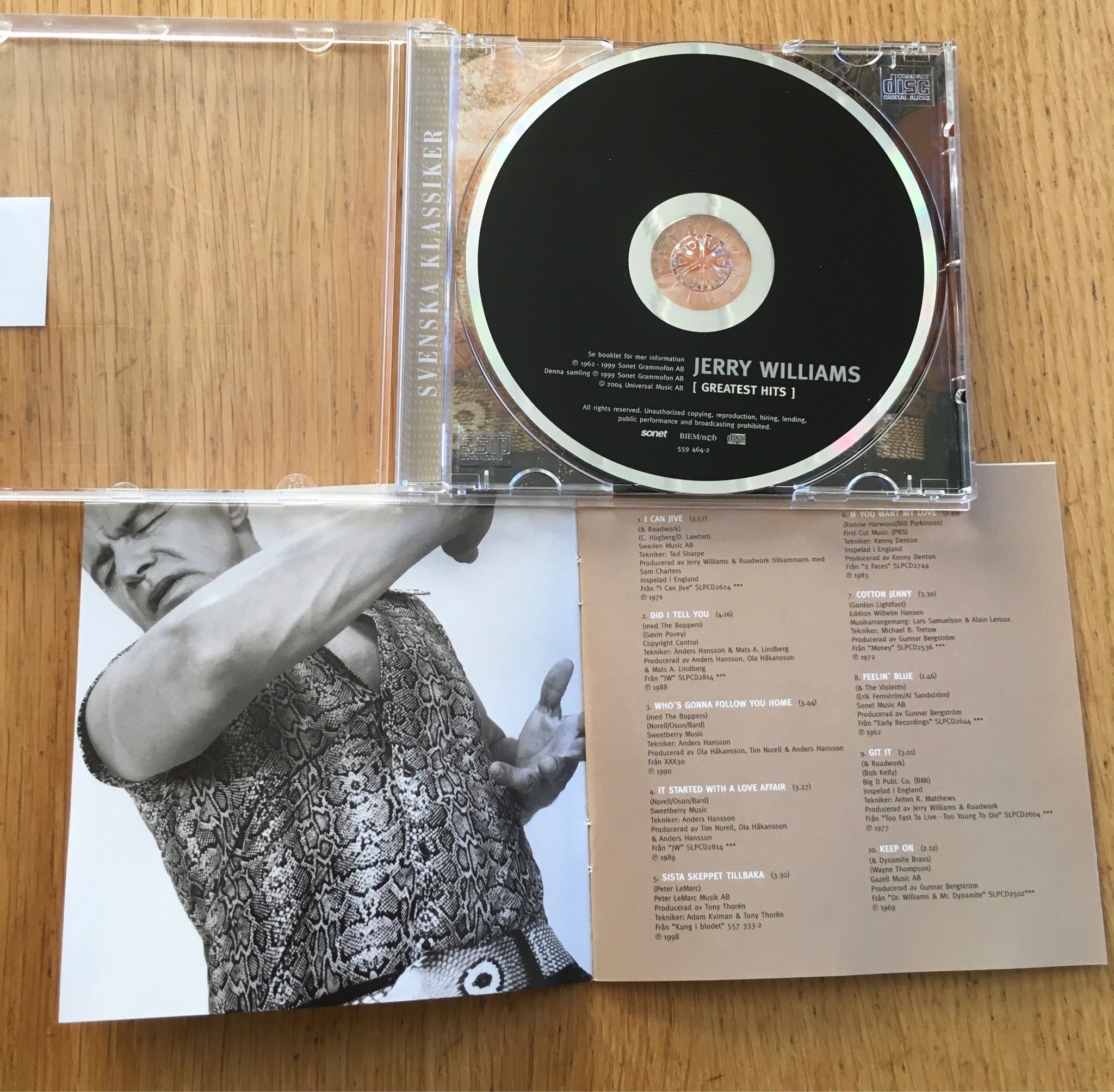 CD / JERRY WILLIAMS / GREATEST HITS | Köp på Tradera (587370365)