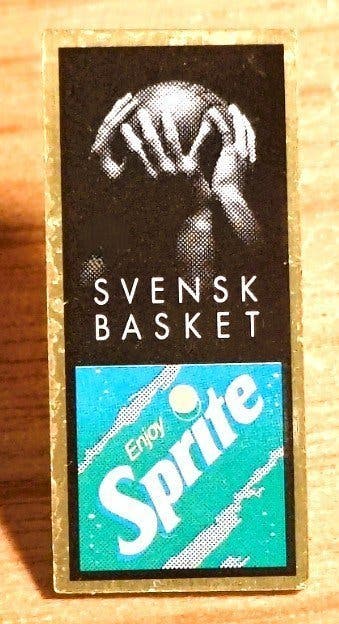 PIN - SPRITE SPONSRAR SVENSK BASKET - VINTAGE M.. | Köp på Tradera ...