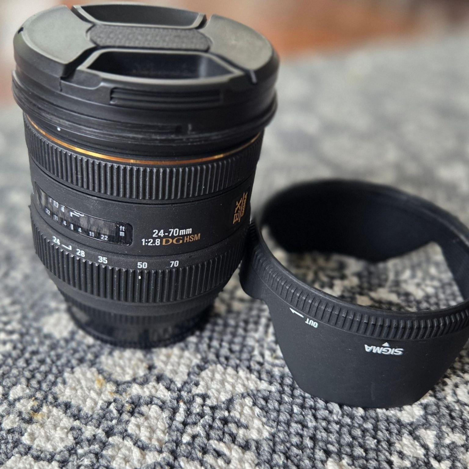 Sigma dg hsm f2,8 24-70 mm Kameraobjektiv | Köp på Tradera (734197669)