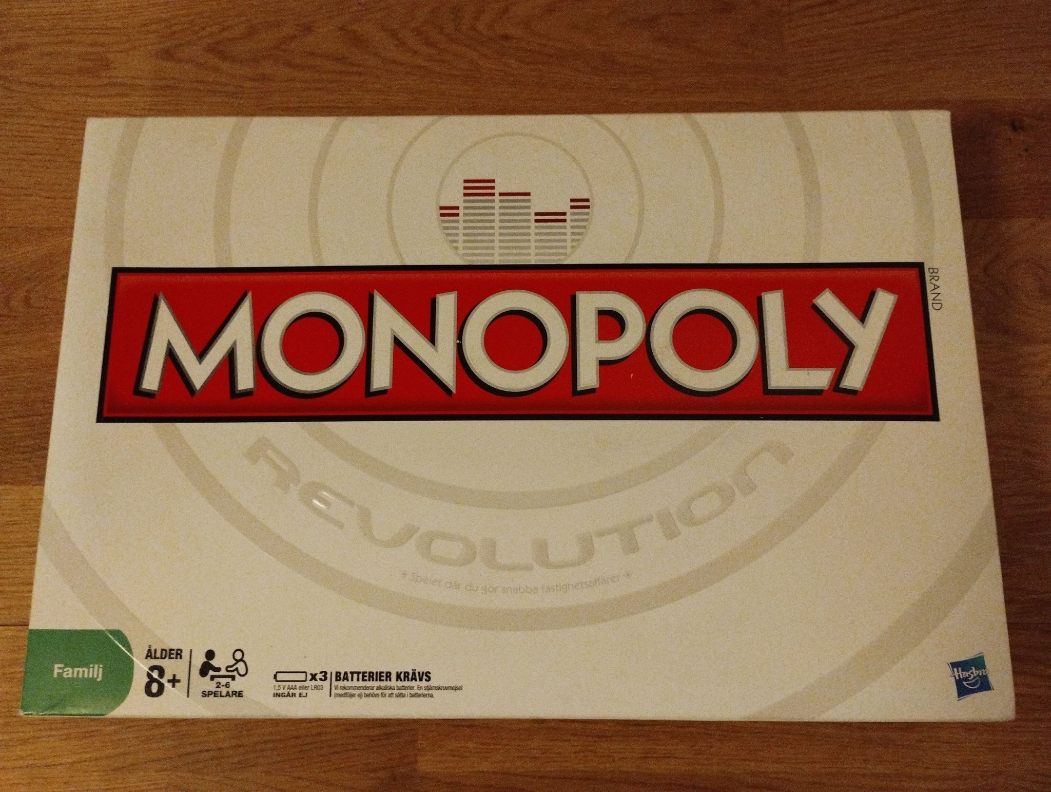Se produkter som liknar Hadbro Monopoly Revolution, m.. på Tradera ...