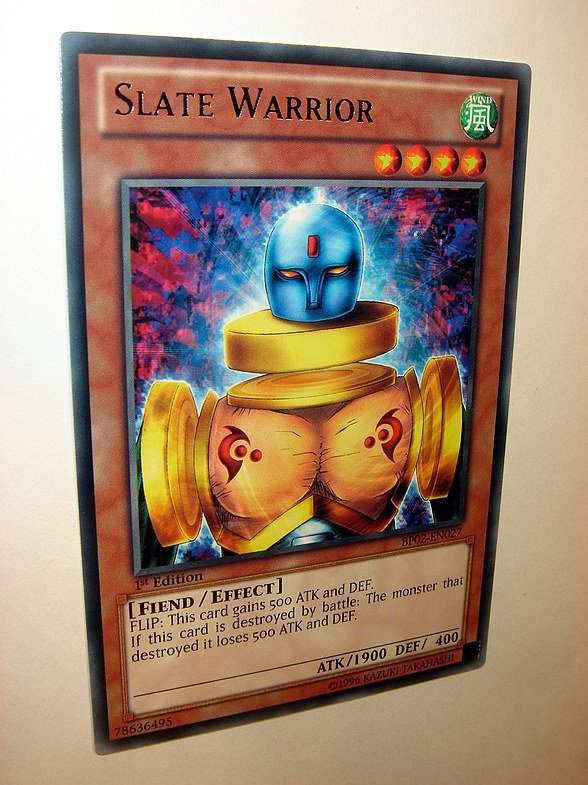 Slate Warrior RARE NYTT BP02-EN027.. | Köp från caprod2 på Tradera ...
