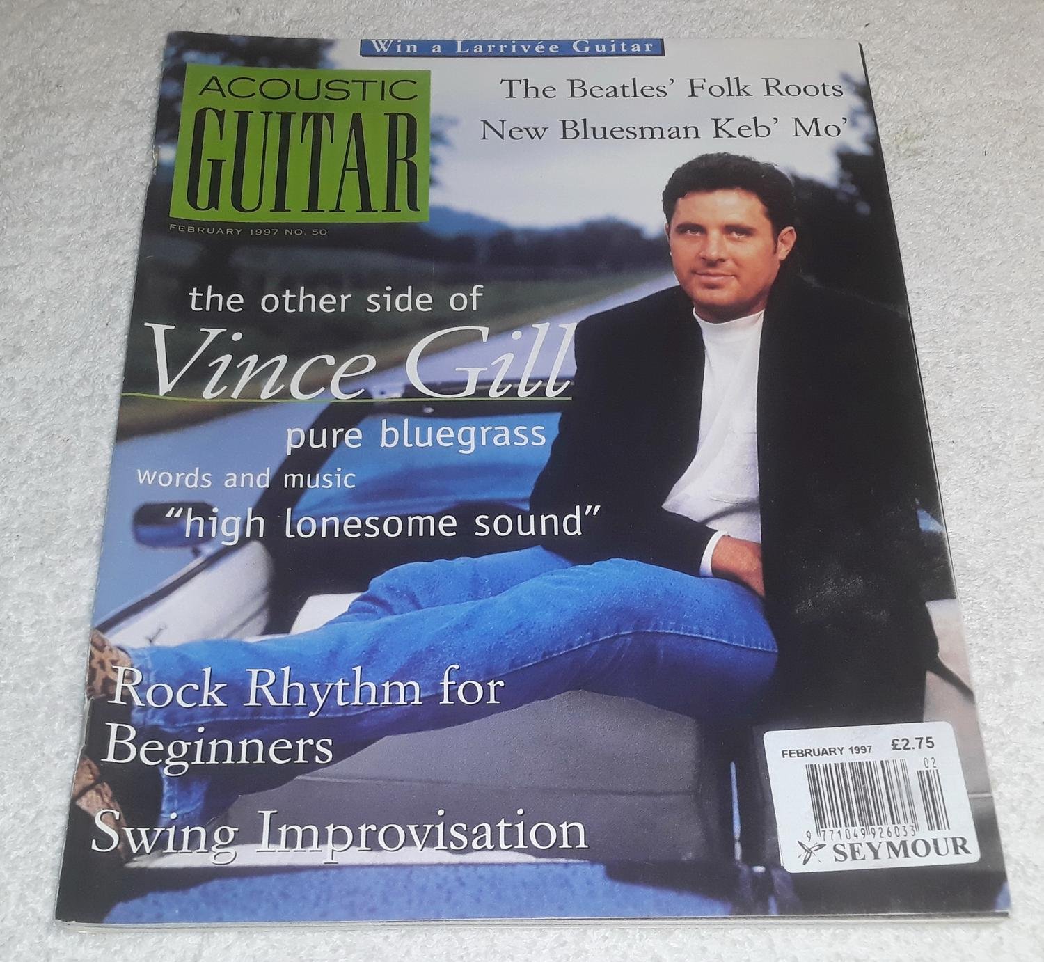 Acoustic Guitar February 1997 - Vince Gill, Bea.. | Köp på Tradera ...