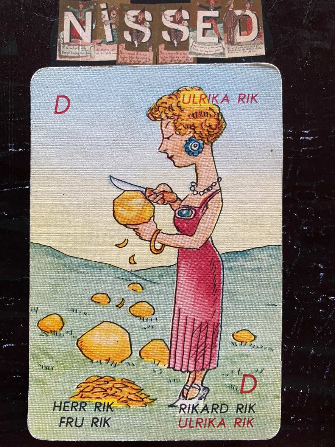 Jac Edgren Spelkort typ Löjliga.. | Köp från nissed2018 på Tradera (585758386)