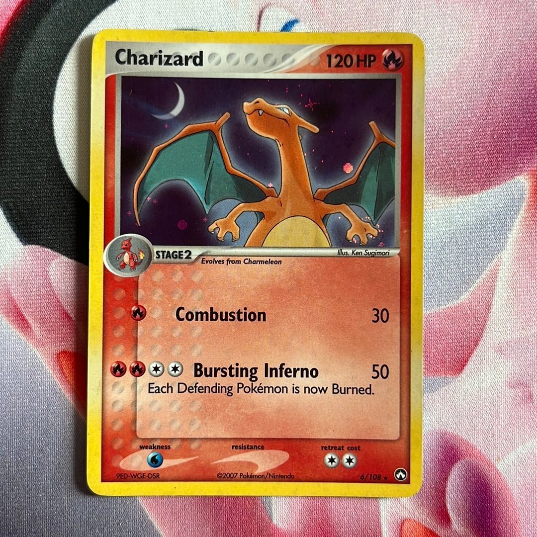 Holo Charizard #6 Pokemon Power K.. | Köp från GZCards1 på Tradera ...