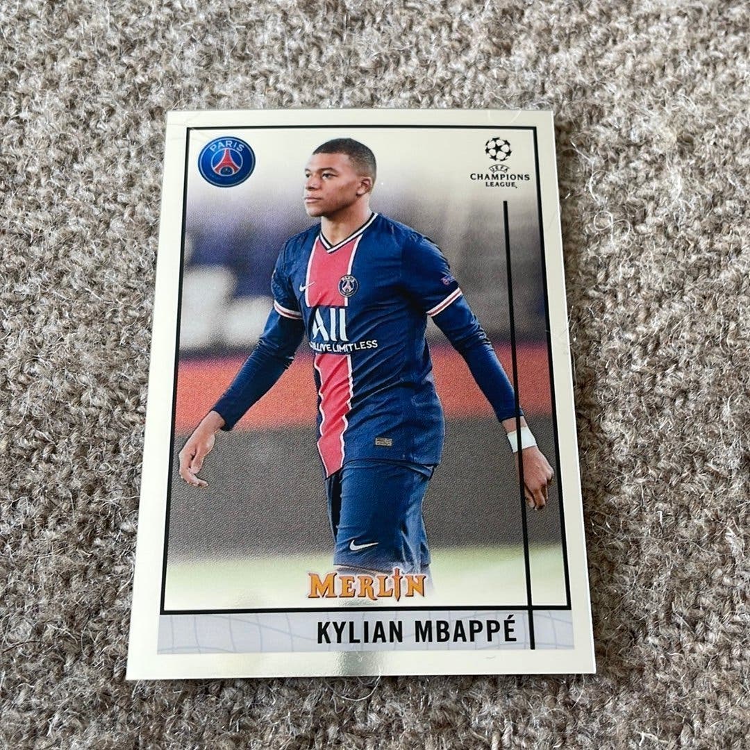 Kylian Mbappé - Merlin Topps Champions League 2.. | Köp på Tradera ...