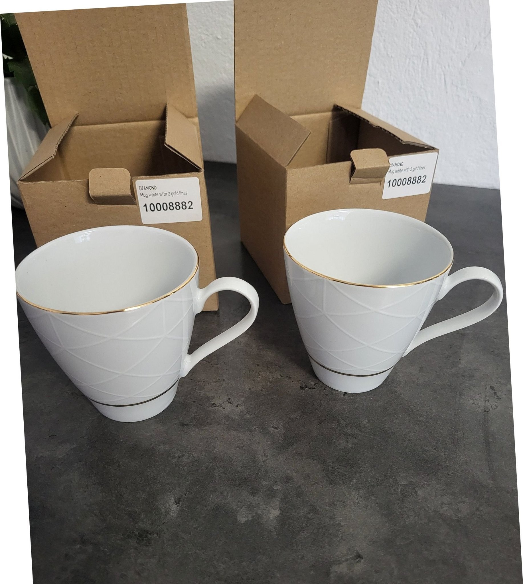 Fyrklövern Diamond nya mugg, kaffemuggar | Köp på Tradera (633595992)