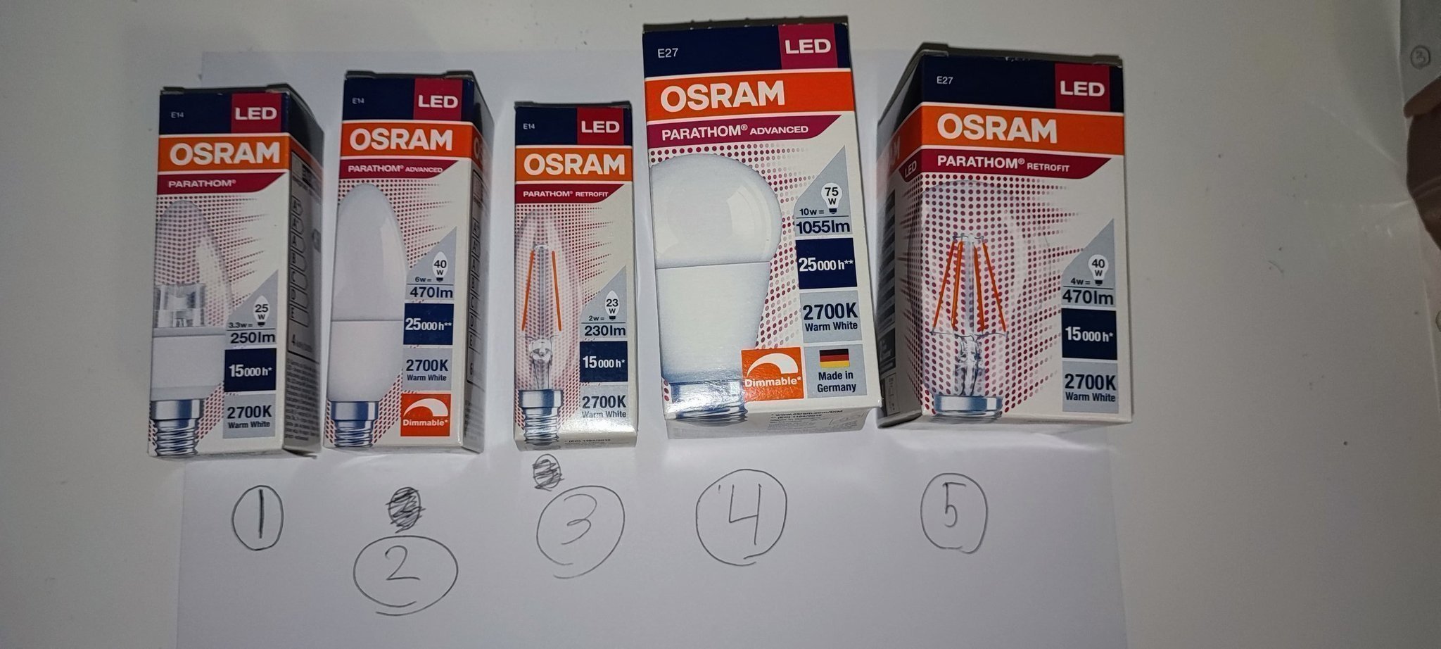 Se produkter som liknar Osram LED Lampor på Tradera (700832021)