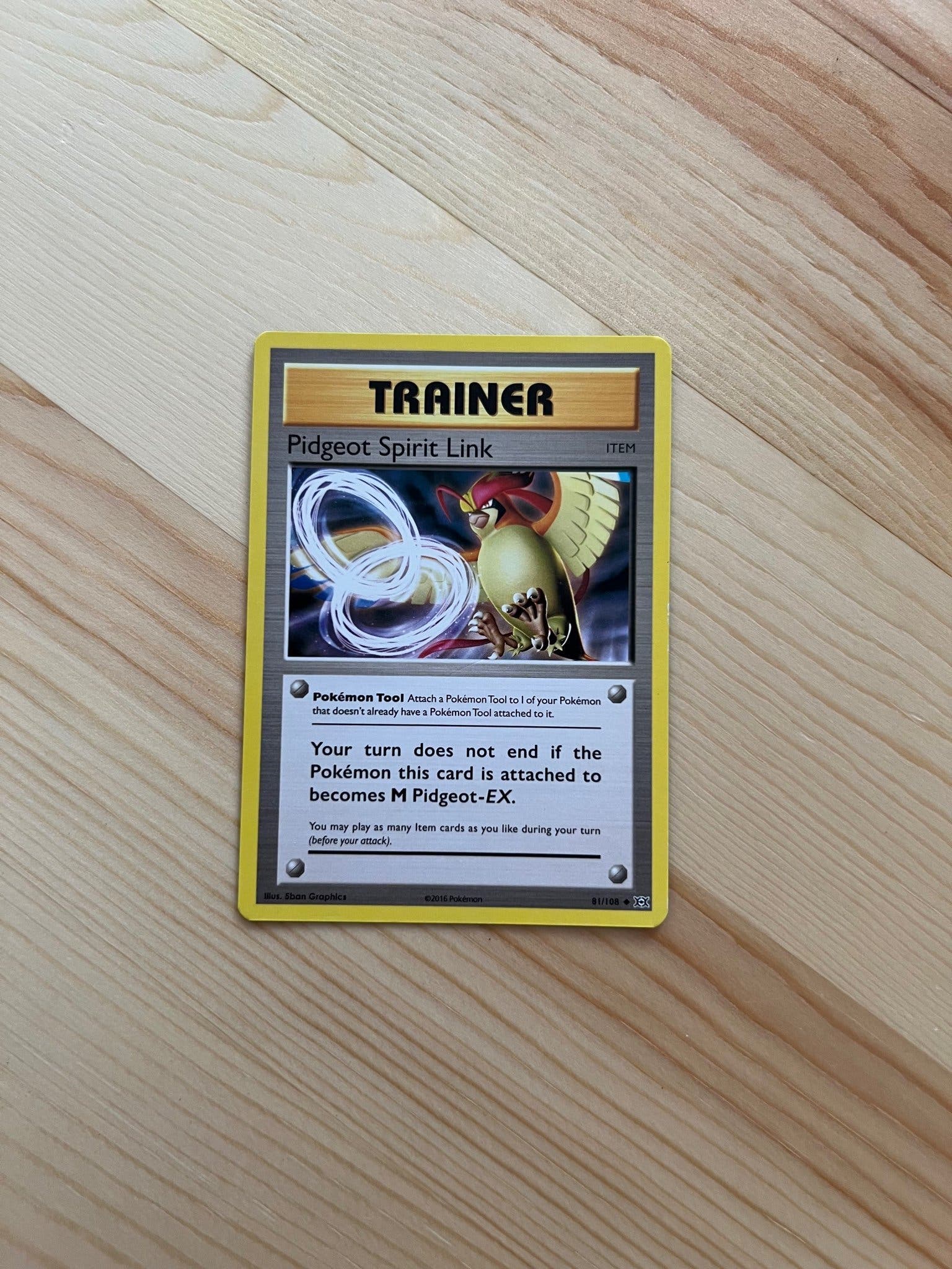 Trainer, Pidgeot Spirit Link, 81/108, Evolution.. | Köp på Tradera ...