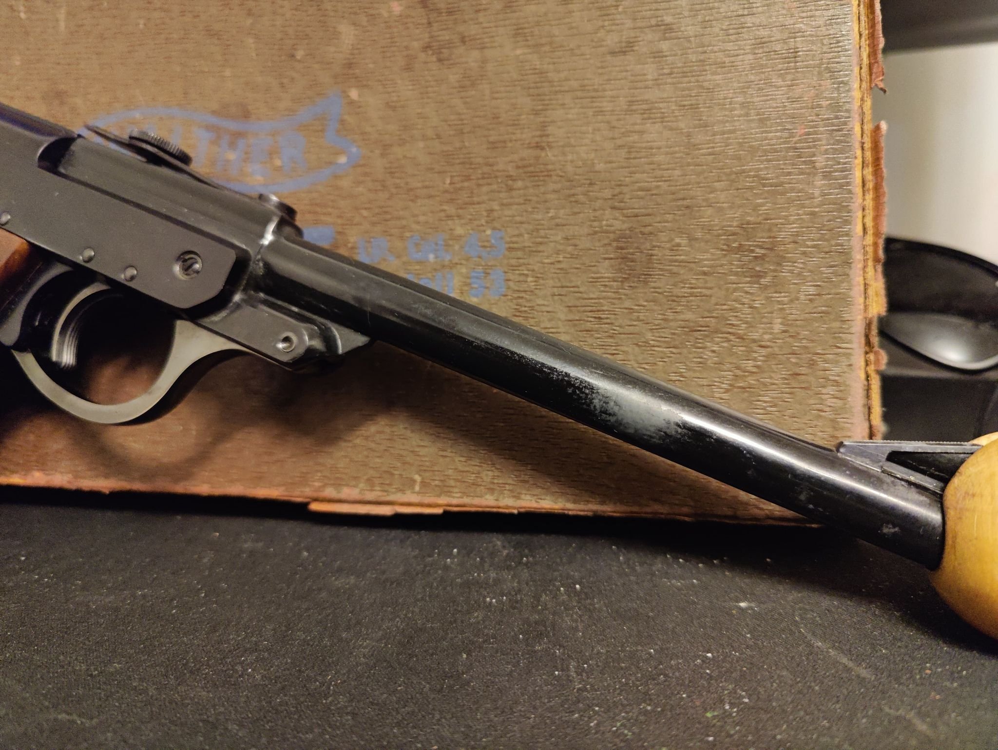 Se produkter som liknar LUFTPISTOL, Walther, LP Mod.5.. på Tradera ...