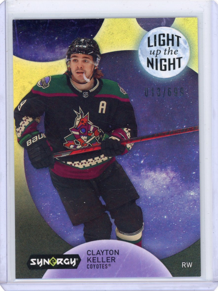 2022-23 UD Synergy - Light Up the Night Neon Ye.. | Köp på Tradera ...