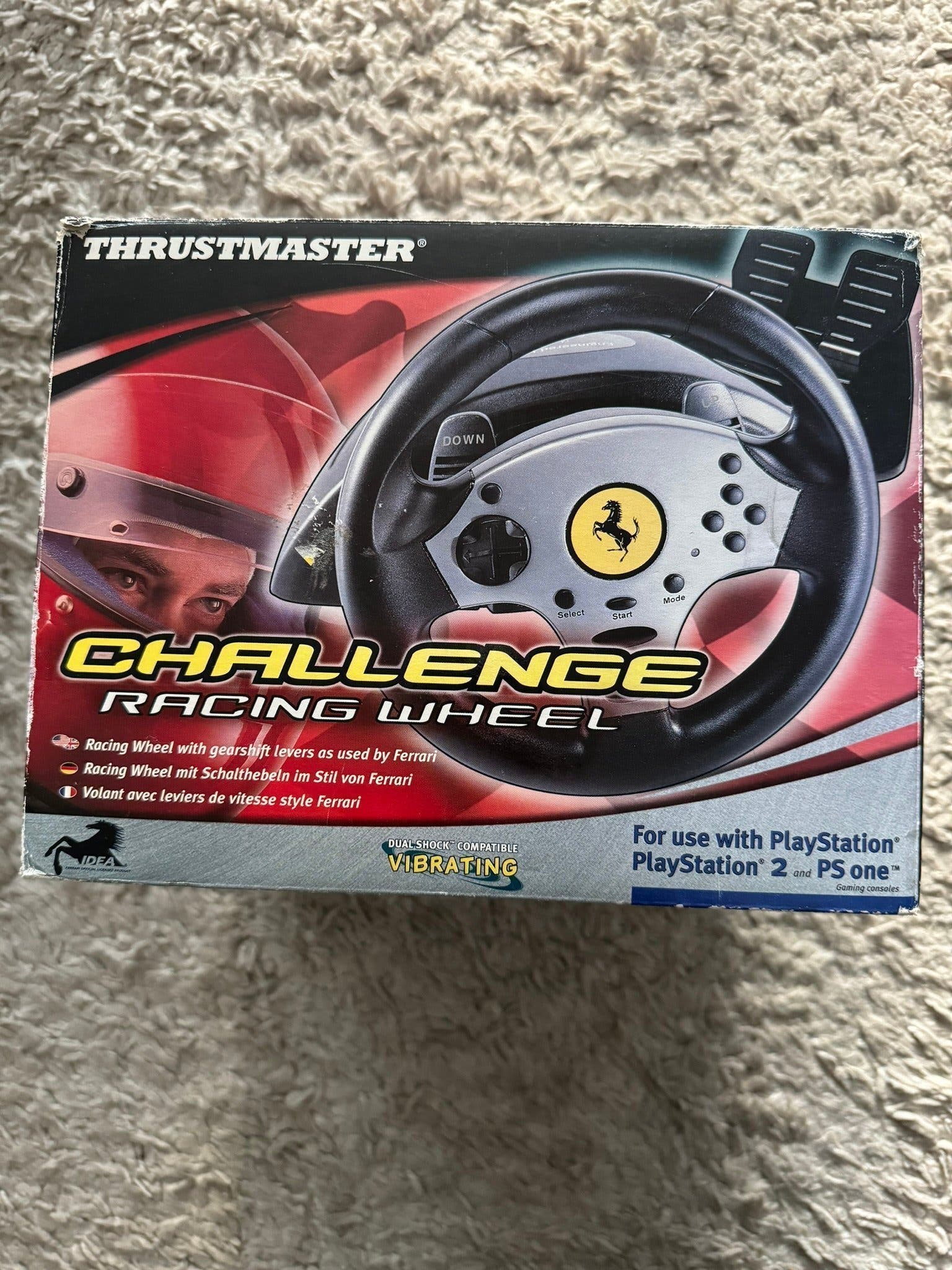 Thrustmaster Challenge Racing Wheel – Ferrari E.. | Köp på Tradera ...