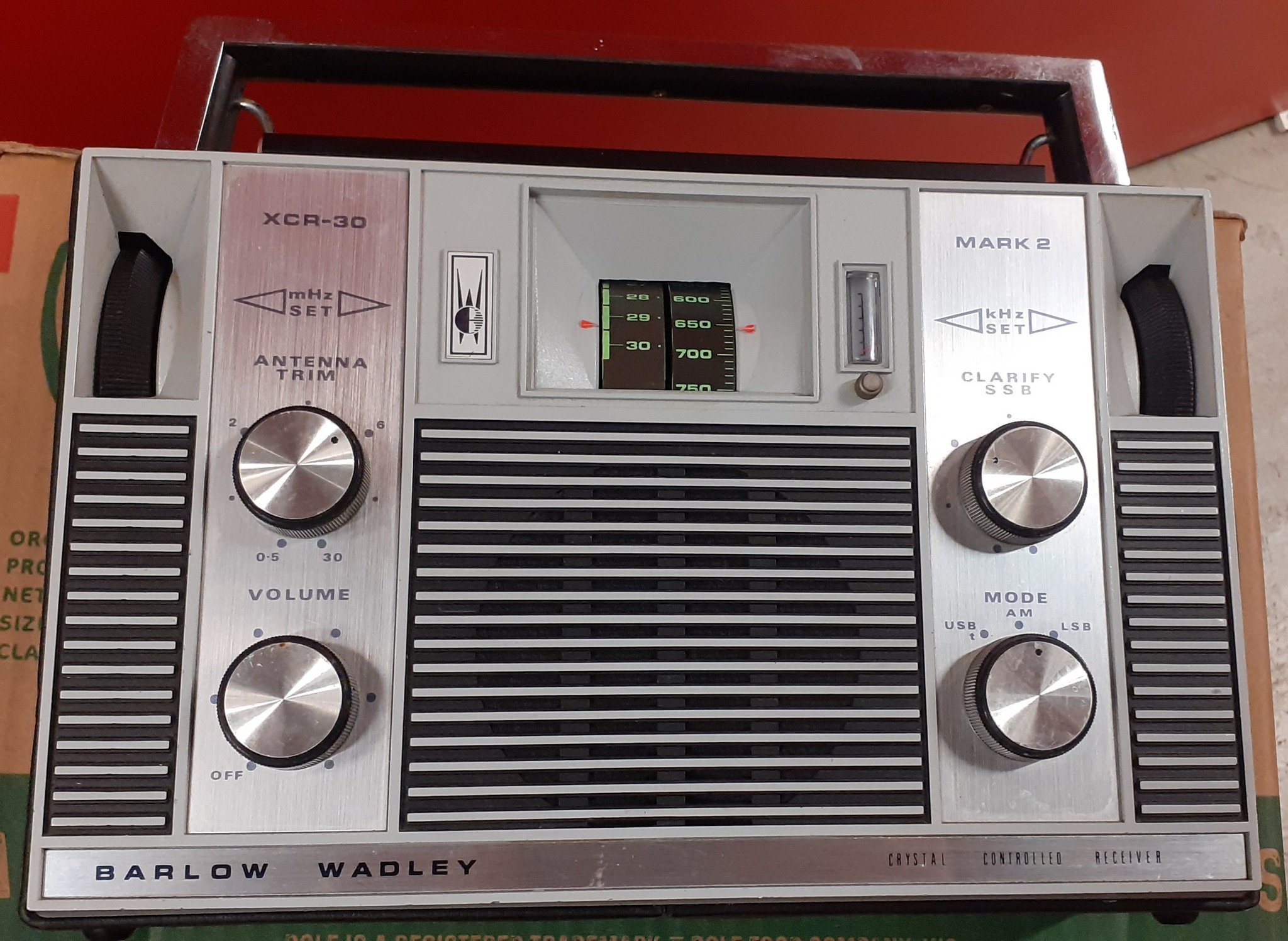 Special vintage radio Barlow Wedley XCR-30 mark.. | Köp på Tradera ...