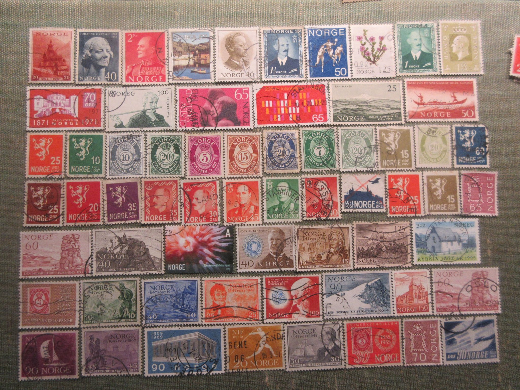Se produkter som liknar NORGE (63 ST. OLIKA ÄLDRE FRI.. på Tradera ...