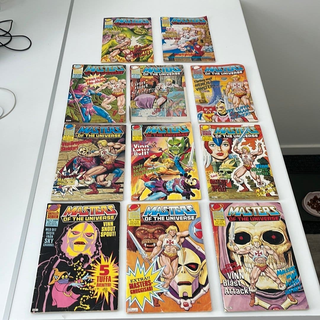 Serietidning / Magasin | MOTU | MATTEL | 1989 |.. | Köp på Tradera ...