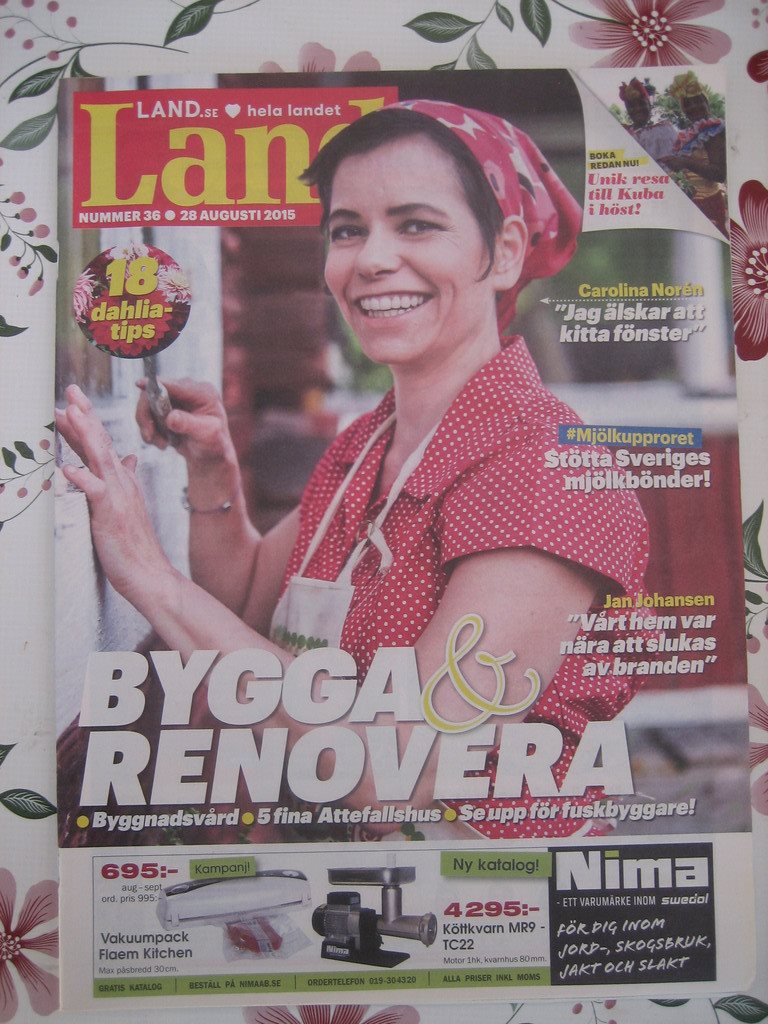 Land Nr:36-2015 (Jan Johansen, Carolina Noren.. | Köp på Tradera ...