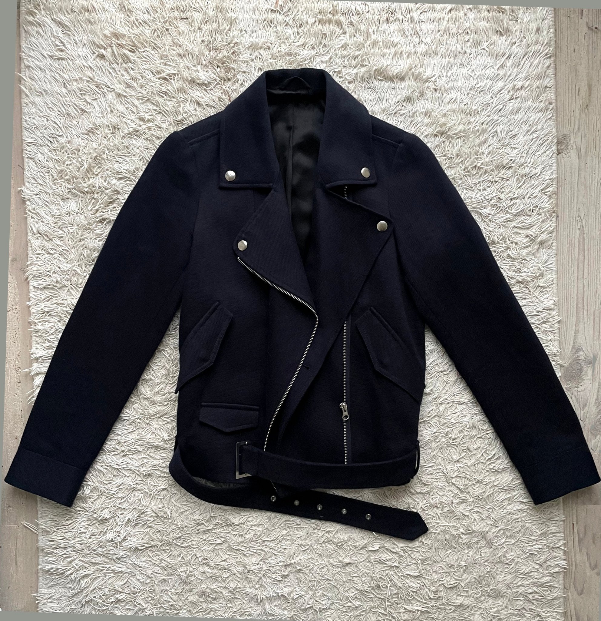 Helt Ny! Cotton biker jacket - Filippa K | Köp på Tradera (638300117)