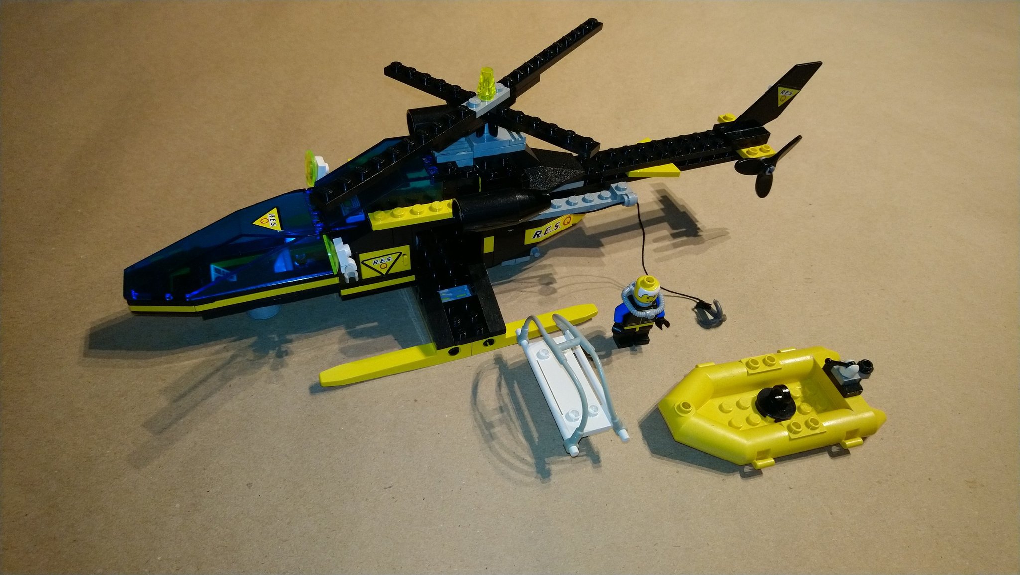 Lego set 6462 ResQ helikopter | Köp på Tradera (700893037)