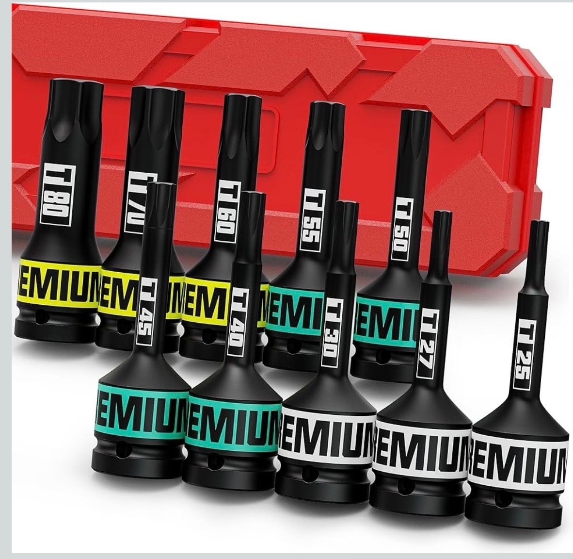 10 st torx, T25 - T80. Helt nya | Köp på Tradera (697333776)