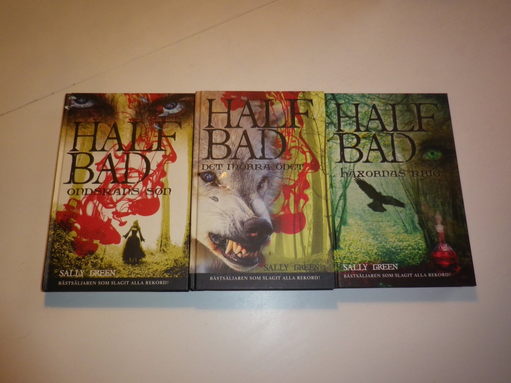 Half Bad Trilogin - Sally Green Häxornas krig, .. | Köp på Tradera ...