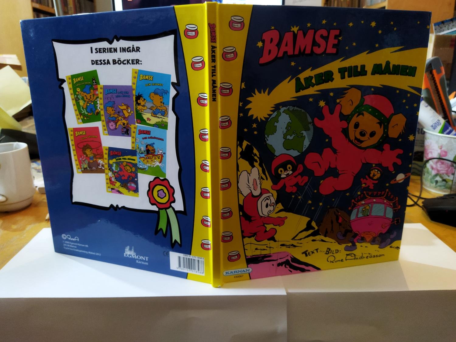 Bamse åker till månen - Rune A.. | Köp från Vinylcomics på Tradera ...