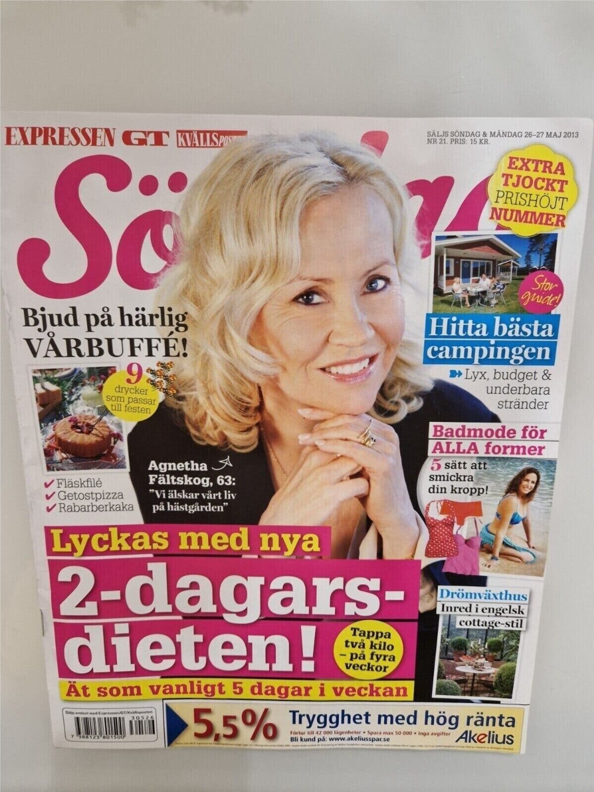 Abba /Agnetha Fältskog - A very rare magazine f.. | Köp på Tradera ...