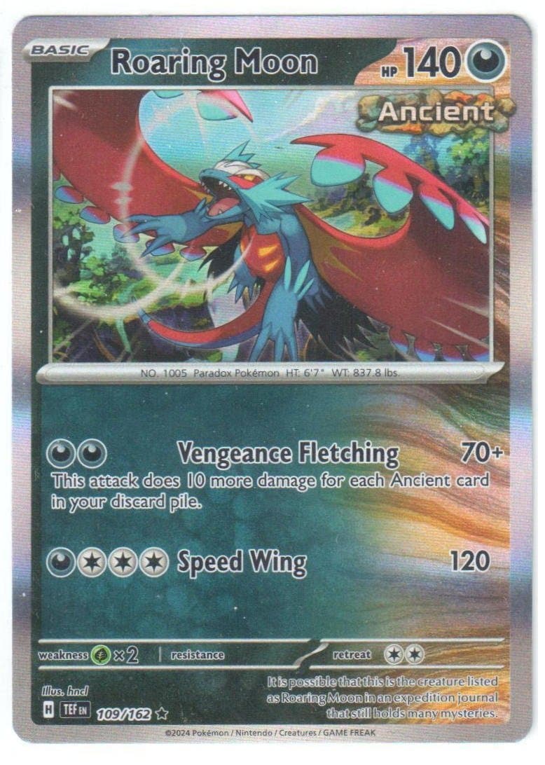 Roaring Moon - Pokemon .. | Köp från infinitelivescards på Tradera ...