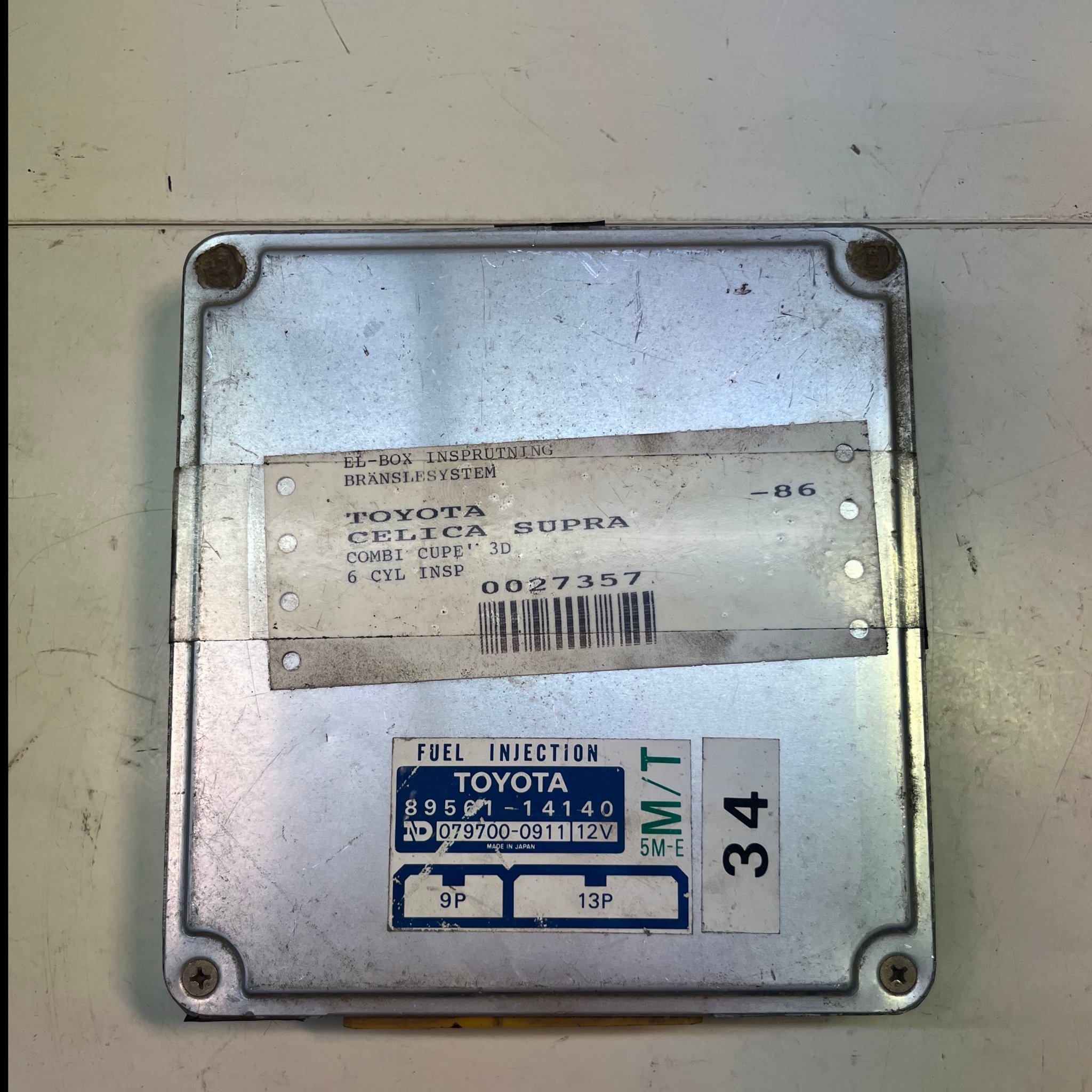 Toyota Celica Supra ECU / .. | Köp från Henrys-bildelar på Tradera ...