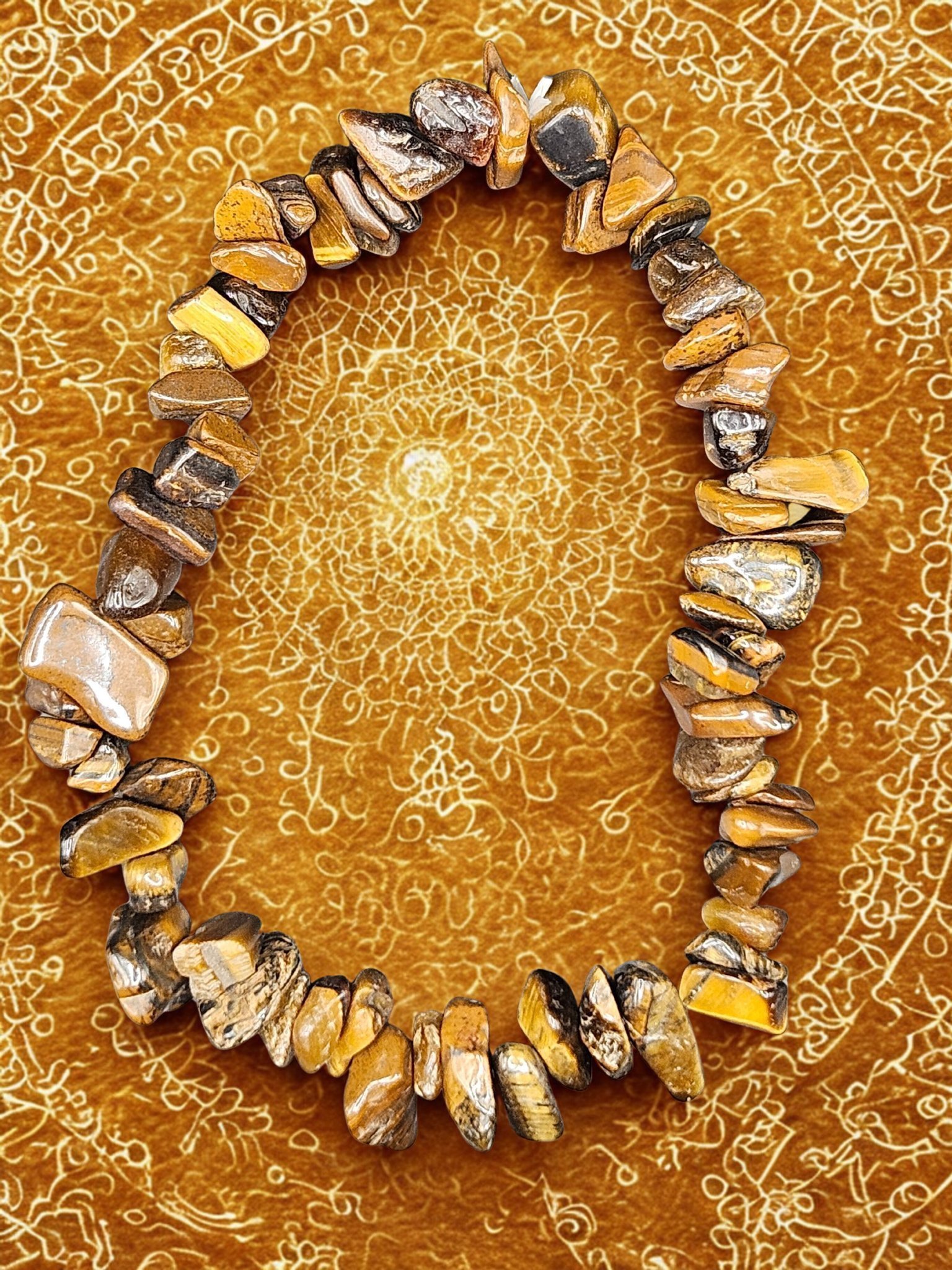 Tigeröga armband chips – mod, fokus & beskydd | Köp på Tradera (702180267)