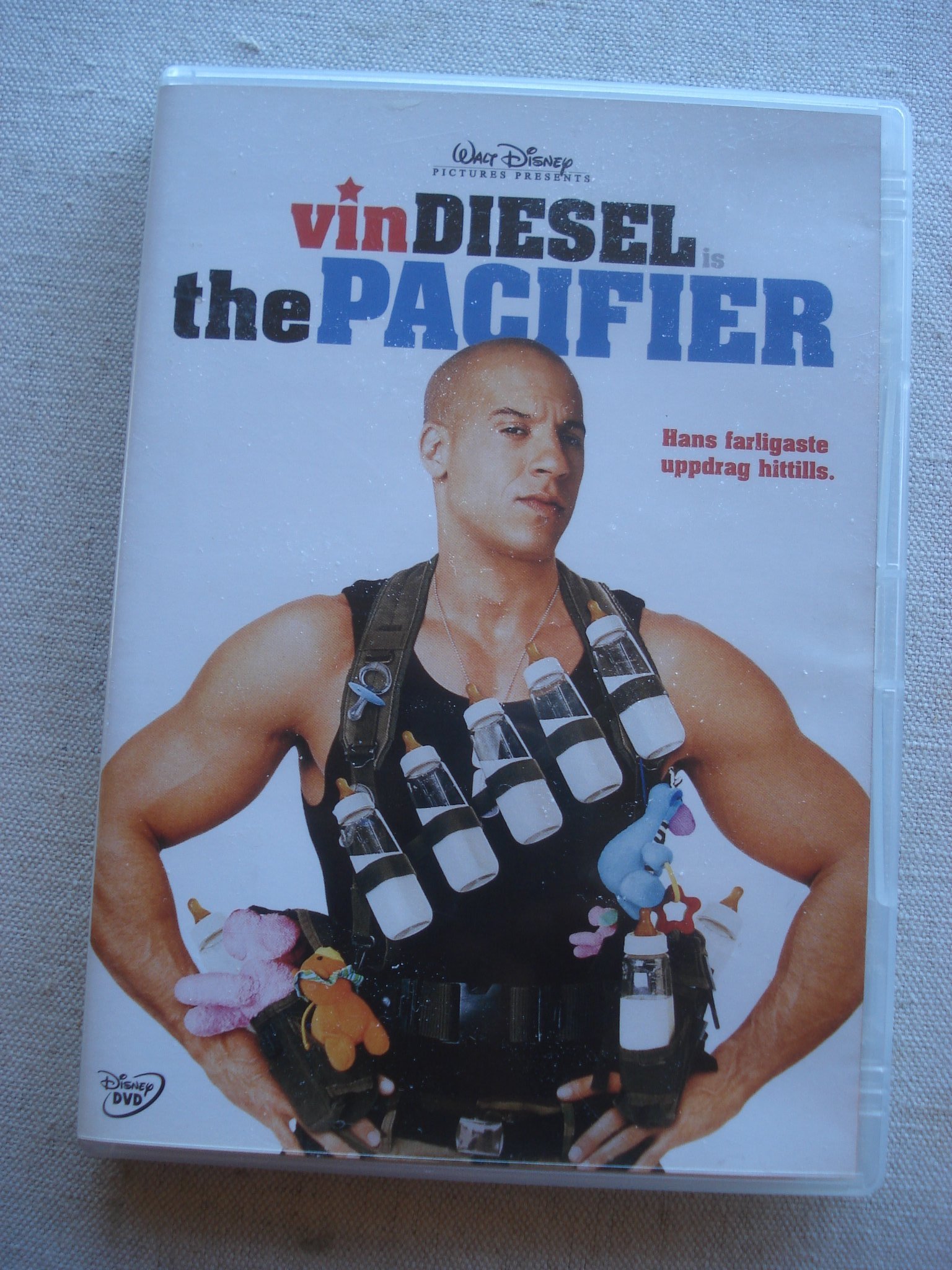 DVD Walt Disney Vin Diesel is the pacifier (409630159) ᐈ Köp på Tradera