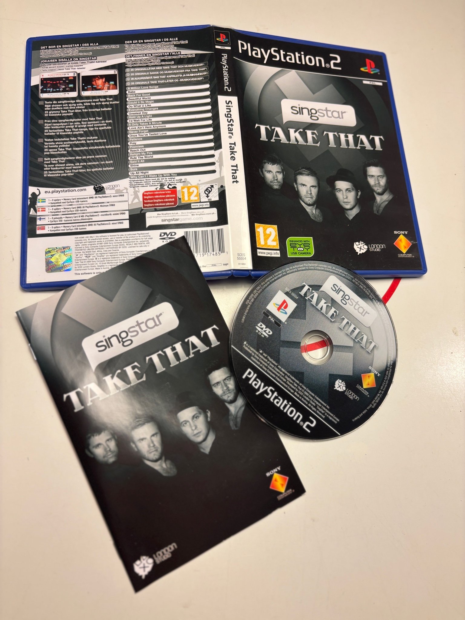 Singstar Take That Svensk SE SWE Såld PS2 Plays.. | Köp på Tradera ...