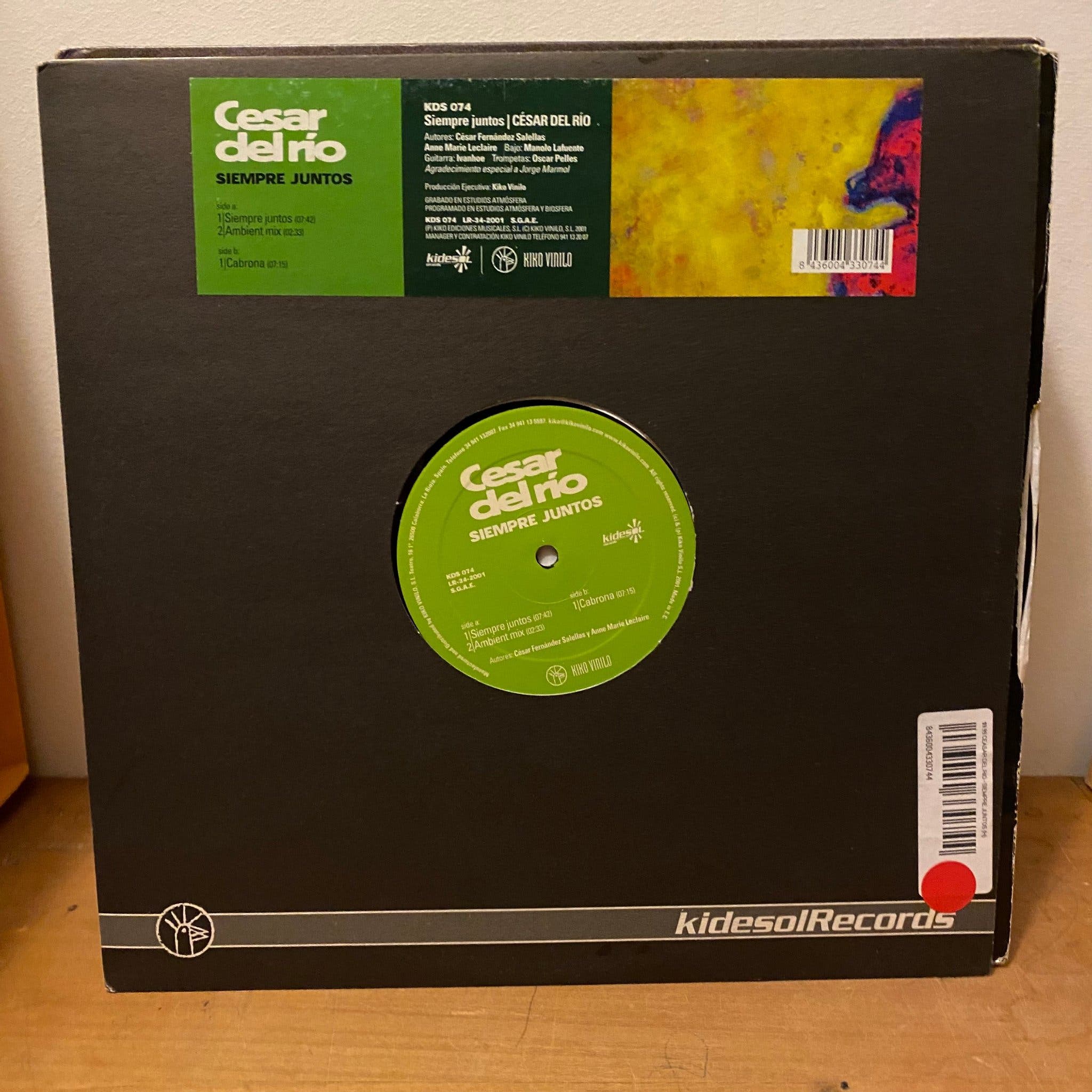Cesar Del Rio - Siempre Juntos - 12 / MAXI - 20.. | Köp på Tradera ...