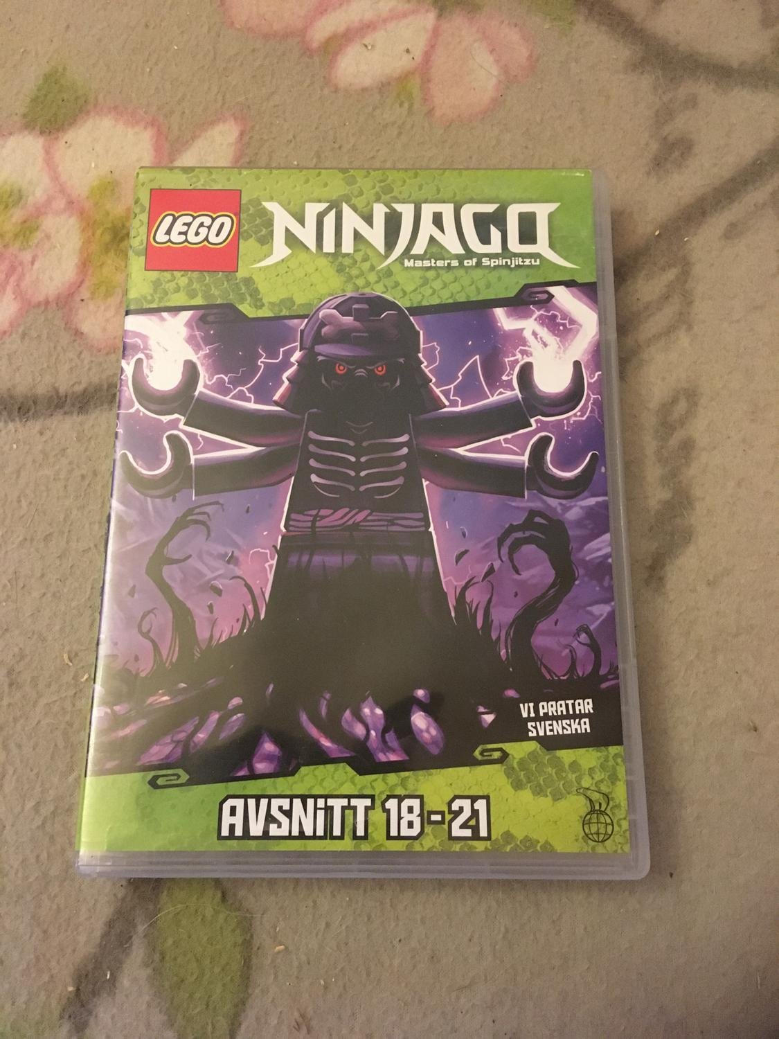 Lego ~ Ninjago ep 18-21 - svenska dvd barn ungd.. | Köp på Tradera ...