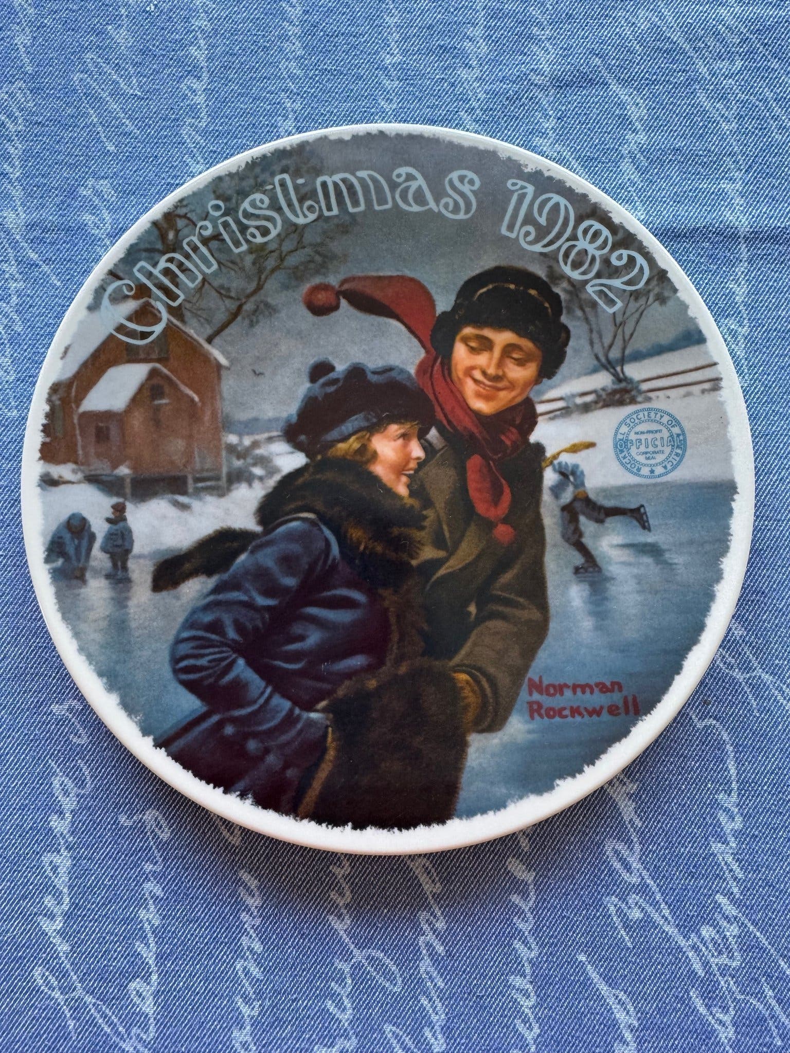 Norman Rockwell Collector Plate by Edwin M.Know.. | Köp på Tradera ...