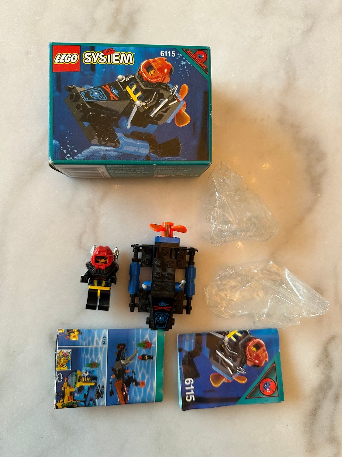 Lego 6115 , Shark scout | 100.. | Köp från RetroThornet på Tradera ...