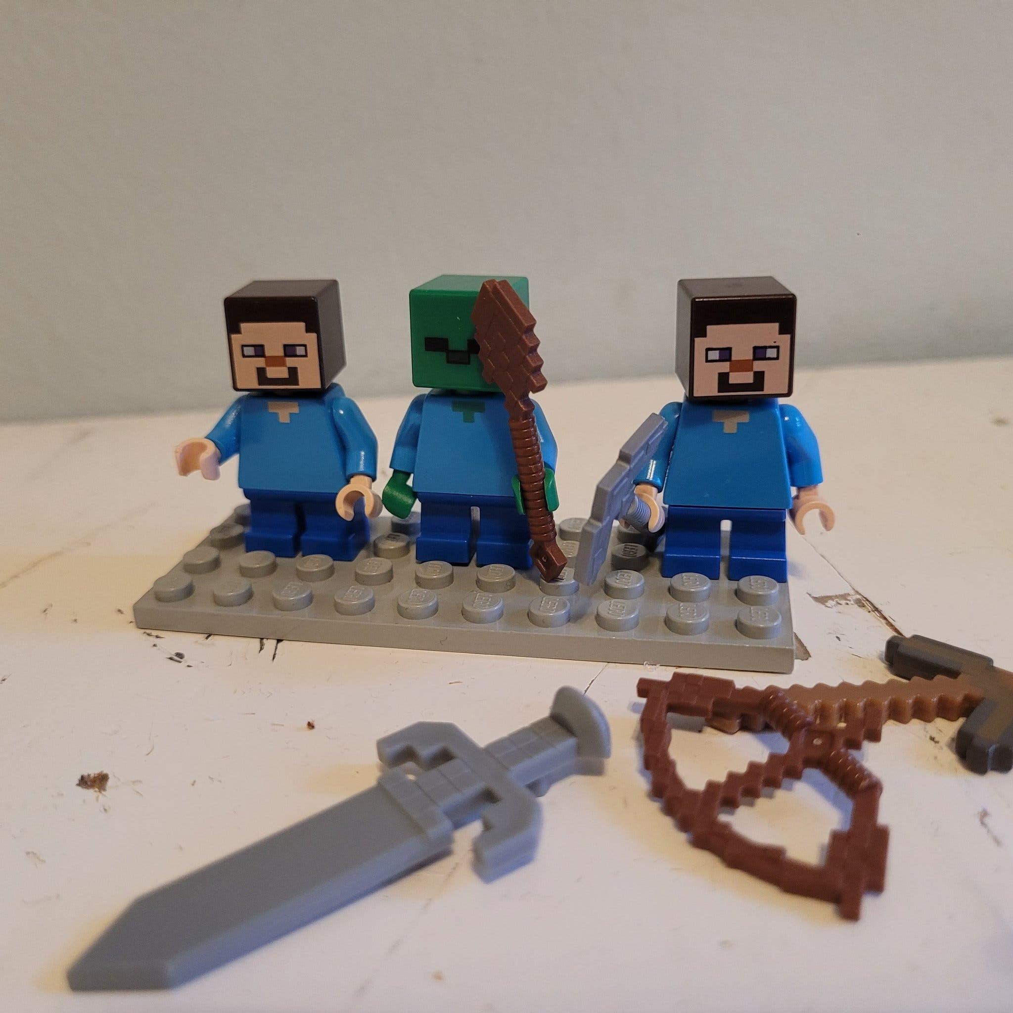Lego Minecraft Figurer | Köp på Tradera (703110807)